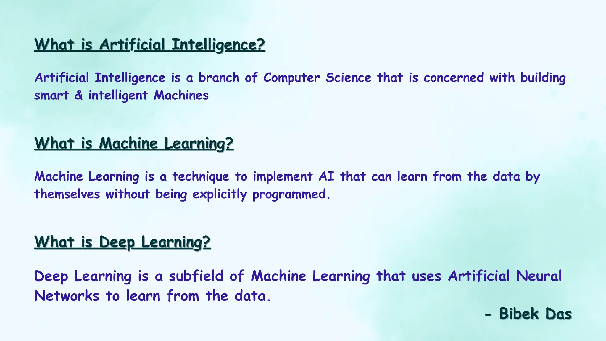 Artificial Intelligence Vs Machine Learning Vs Deep Learning Ppt