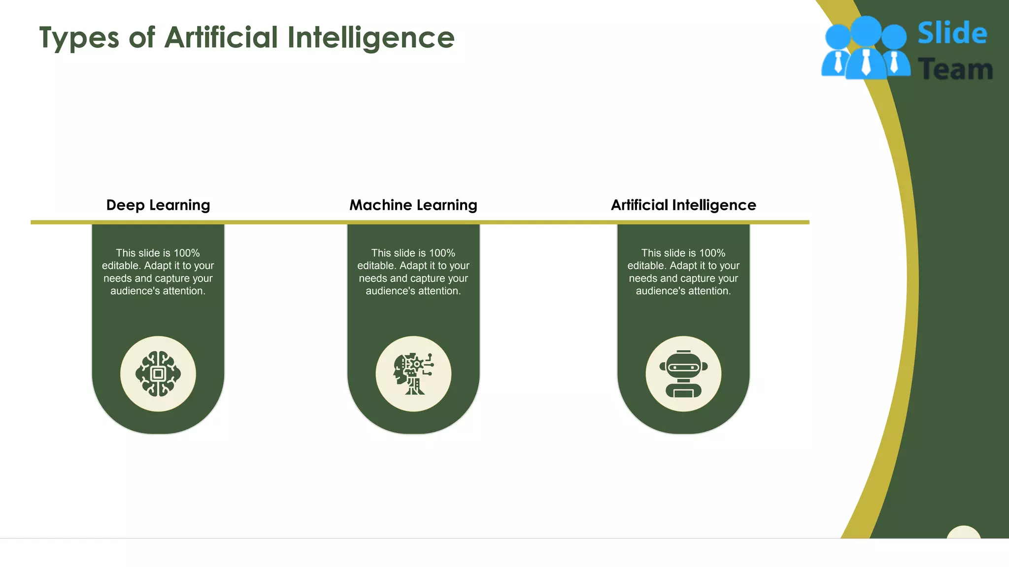 AI Vs ML Vs DL PowerPoint Presentation Slide Templates Complete Deck | PDF