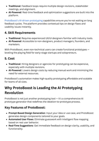 AI vs Traditional Prototyping: What’s the Difference? | ProtoBoost.ai