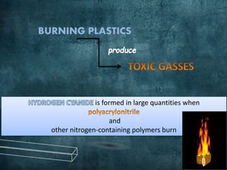 Plastic and Fire Hazards (Chemistry) | PPTX