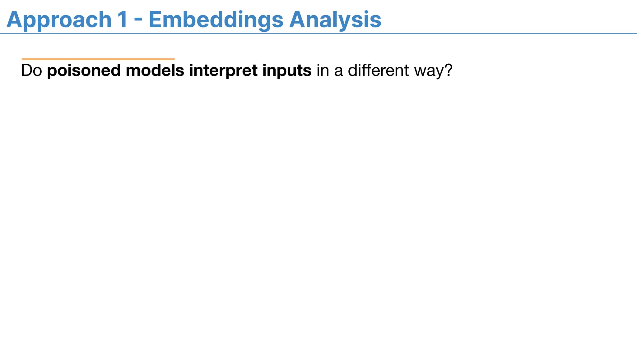 Measuring Impacts of Poisoning on Model Parameters and Embeddings for Large Language Models of ...