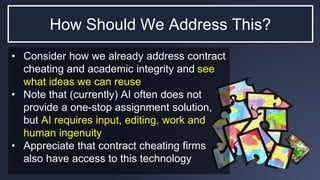 Adapting To Artificial Intelligence – The Future Of Academic Integrity ...