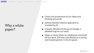 Creating Trustworthy AI: A Mozilla White Paper | PDF