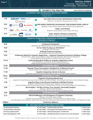 Ai world 2017-brochure | PDF