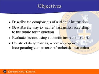 Authentic Intellectual Work | PPT