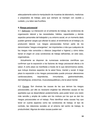 Aixiberth Morales tipos de riesgos ocupacionales | PDF