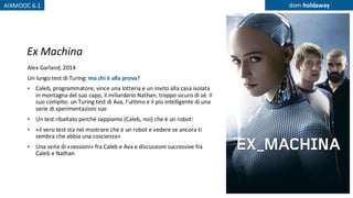 AIXMOOC 6.1 - Non sono un robot (Dom Holdaway) | PDF