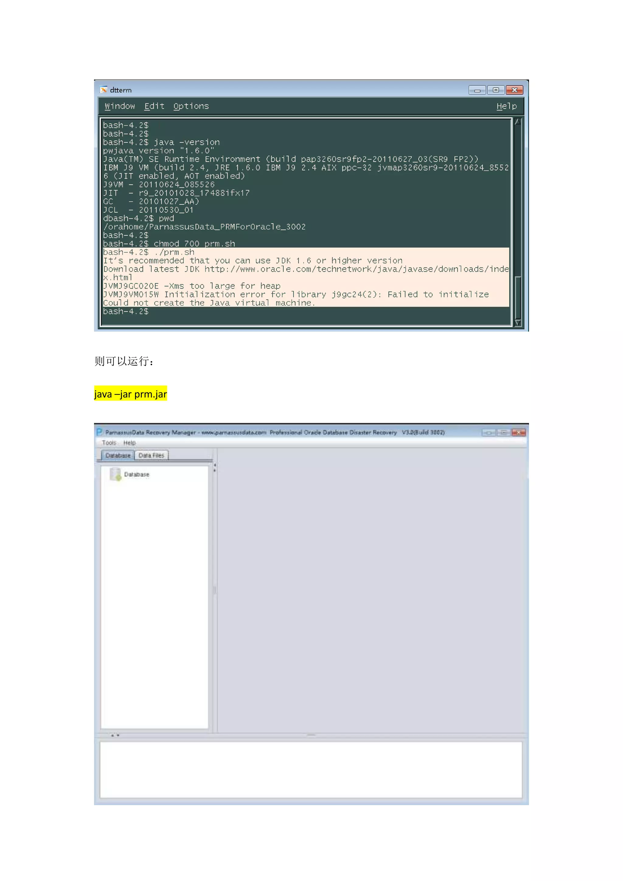 如何在Aix上运行prm for oracle database | DOCX | Programming Languages | Computing