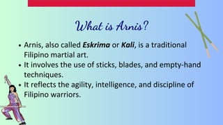 HISTORY AND SIGNIFICANCE OF ARNIS IN PHILIPPINES | PDF