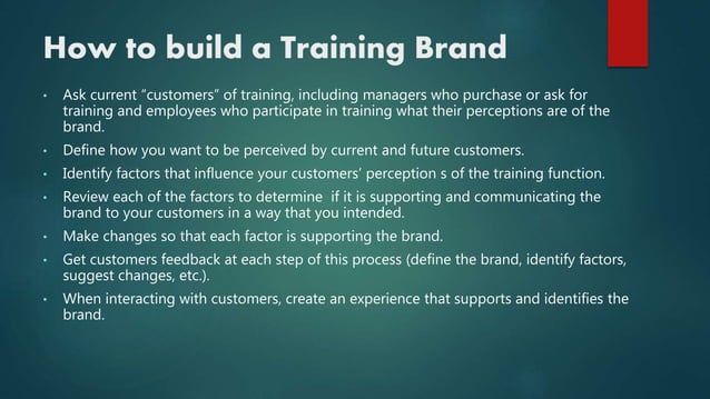 The BE Model with Centralized Training | PPTX | Business Administration ...