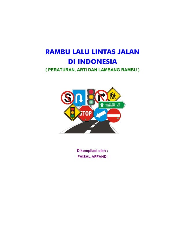 Rambu lalu lintas dan penjelasannya | PDF