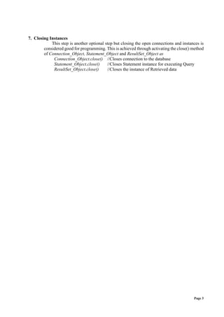 Advance Java Practical file | PDF