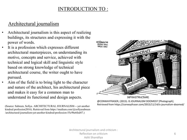 Architectural Journalism, Research Writing, and Paper Review in ...