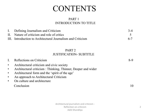 Architectural Journalism, Research Writing, and Paper Review in ...