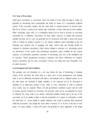 Methods of Dewatering | DOCX