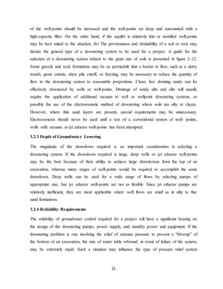Methods of Dewatering | DOCX