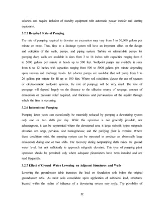 Methods of Dewatering | DOCX