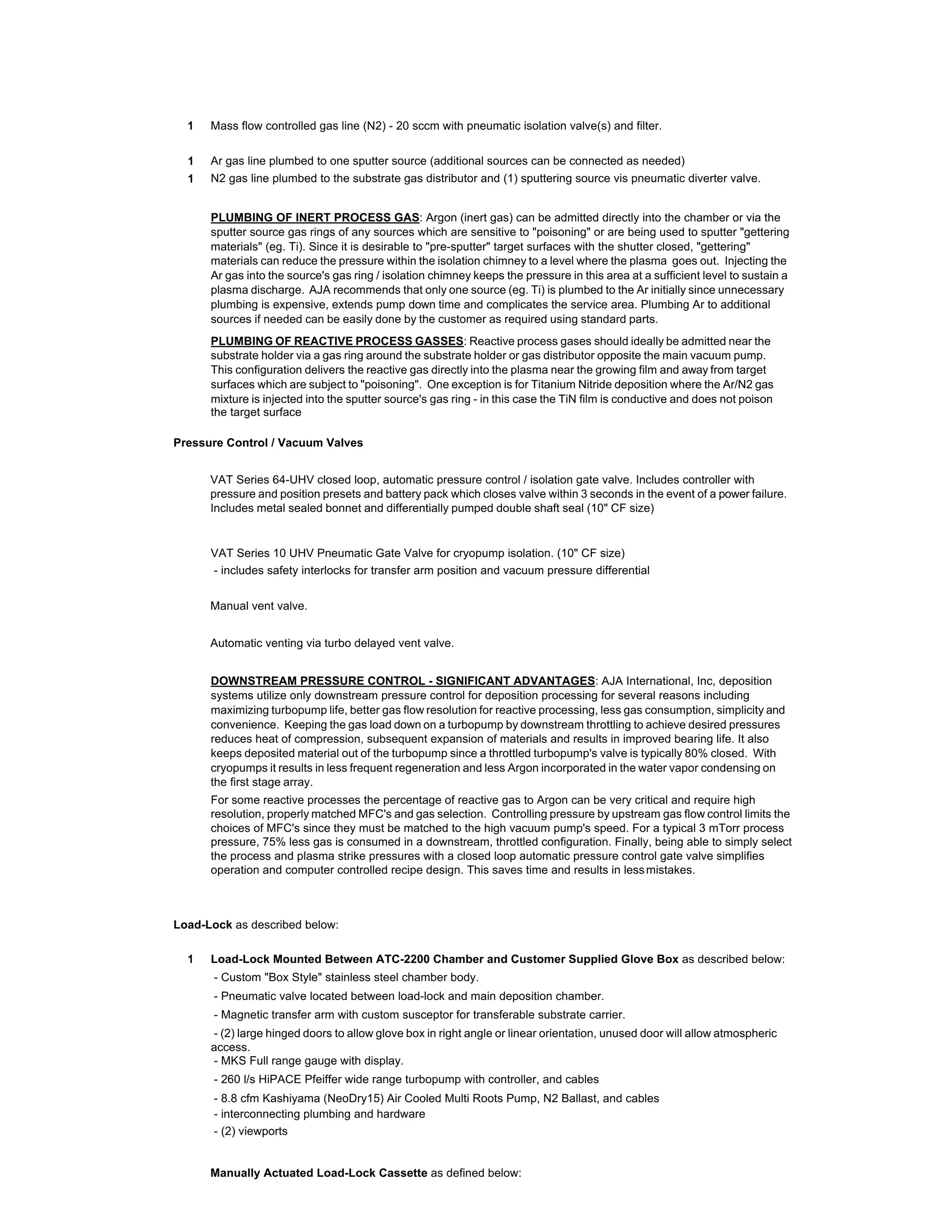 AJA ATC-2200-UHV deposition system sputtering system system in San Jose CA | PDF