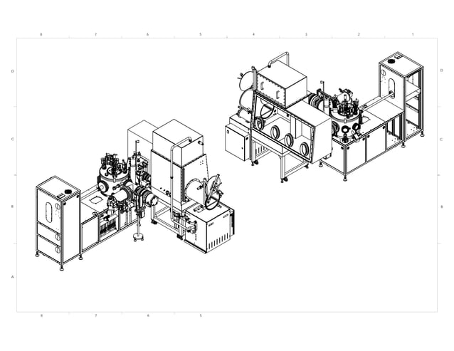 AJA ATC-2200-UHV deposition system sputtering system system in San Jose ...