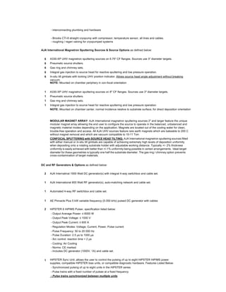 AJA ATC-2200-UHV deposition system sputtering system system in San Jose ...