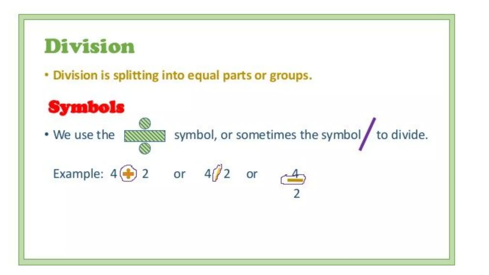 Math class 4 division-_ppt | PDF
