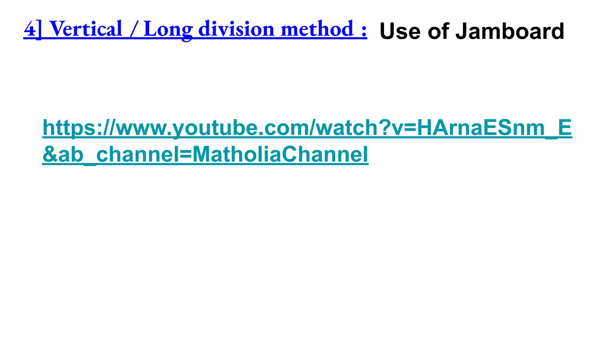 Math class 4 division-_ppt | PDF