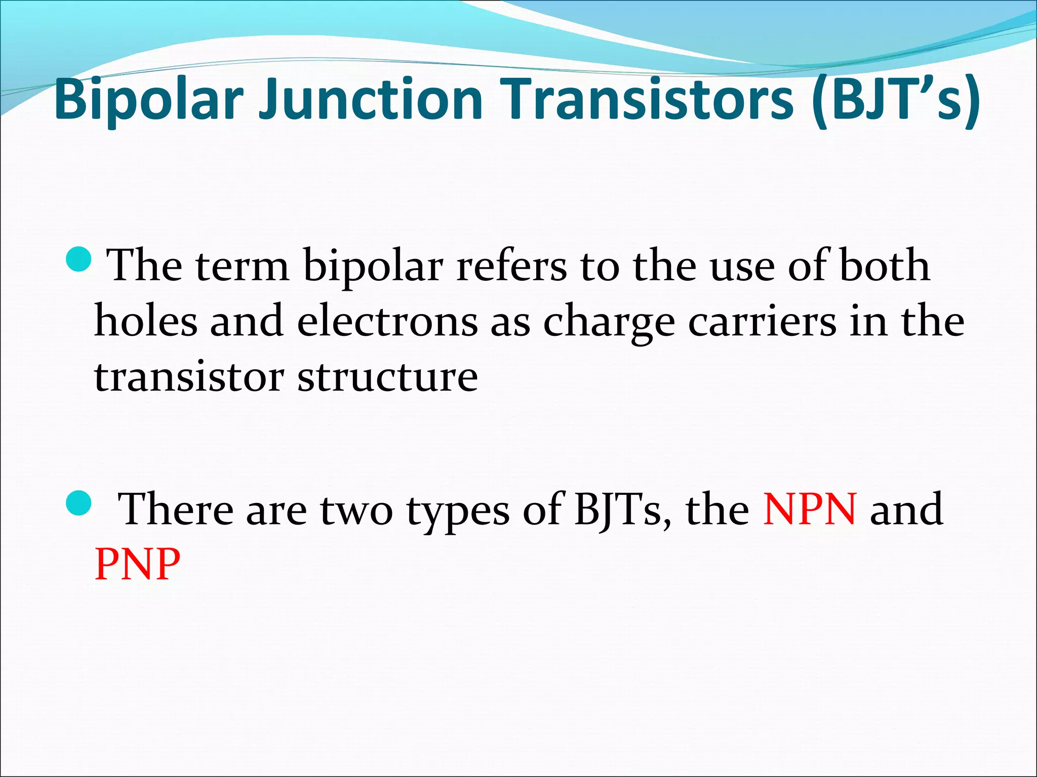 TRANSISTORS | PPT