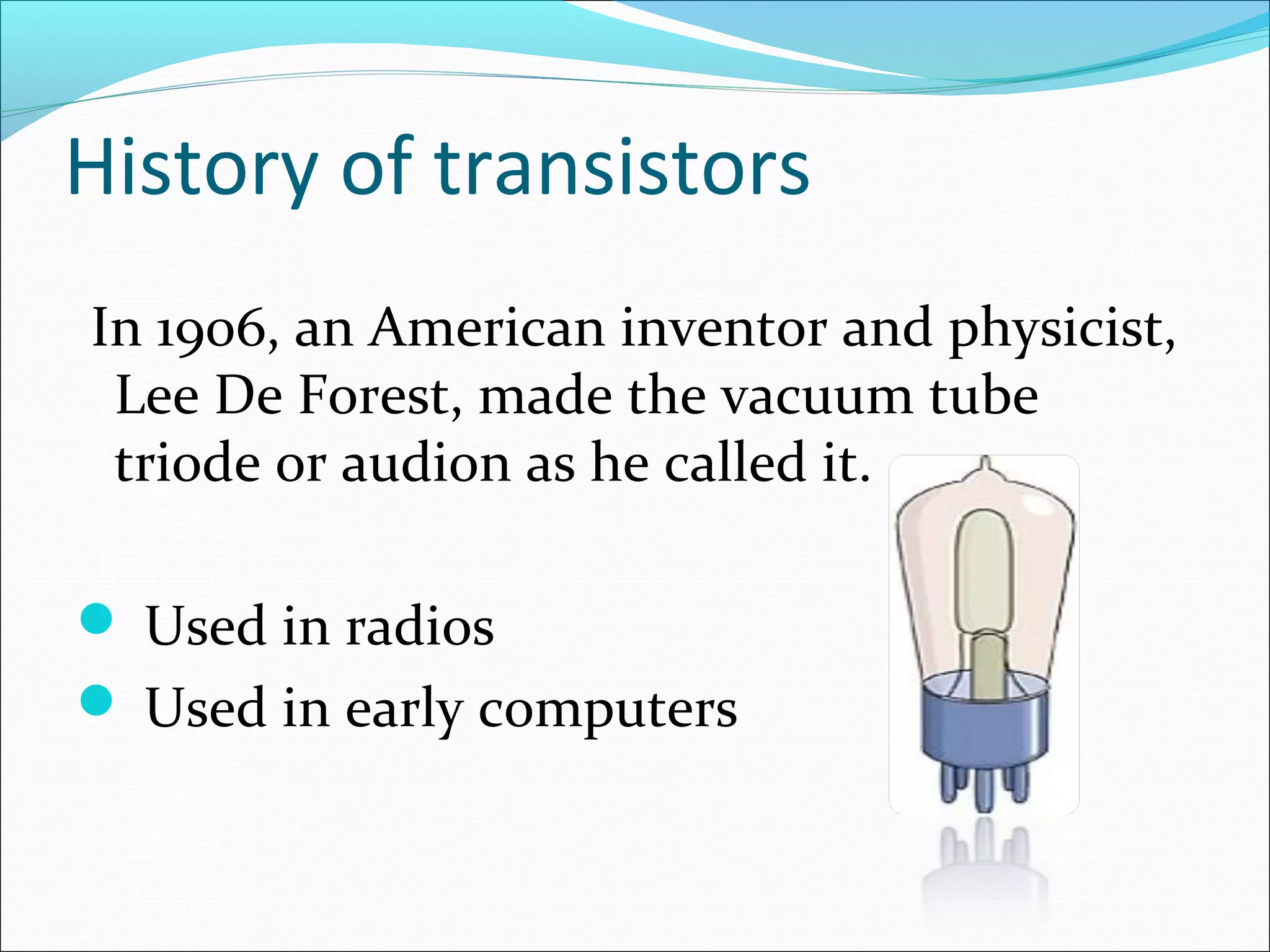 TRANSISTORS | PPT