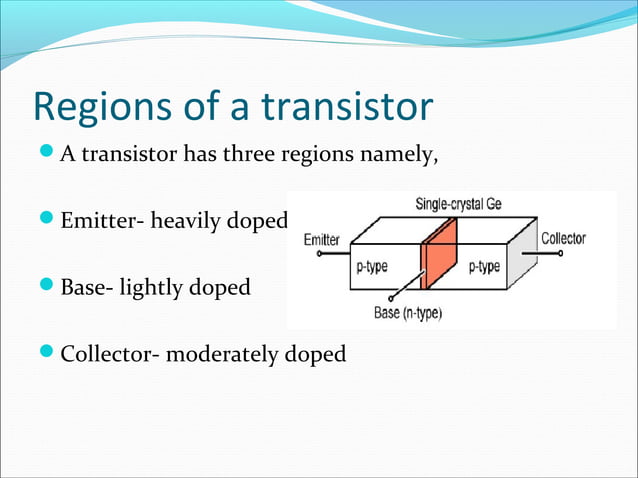 TRANSISTORS | PPT | Chemistry | Science