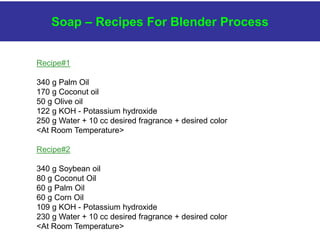HOW TO PREPARE soap | PPT