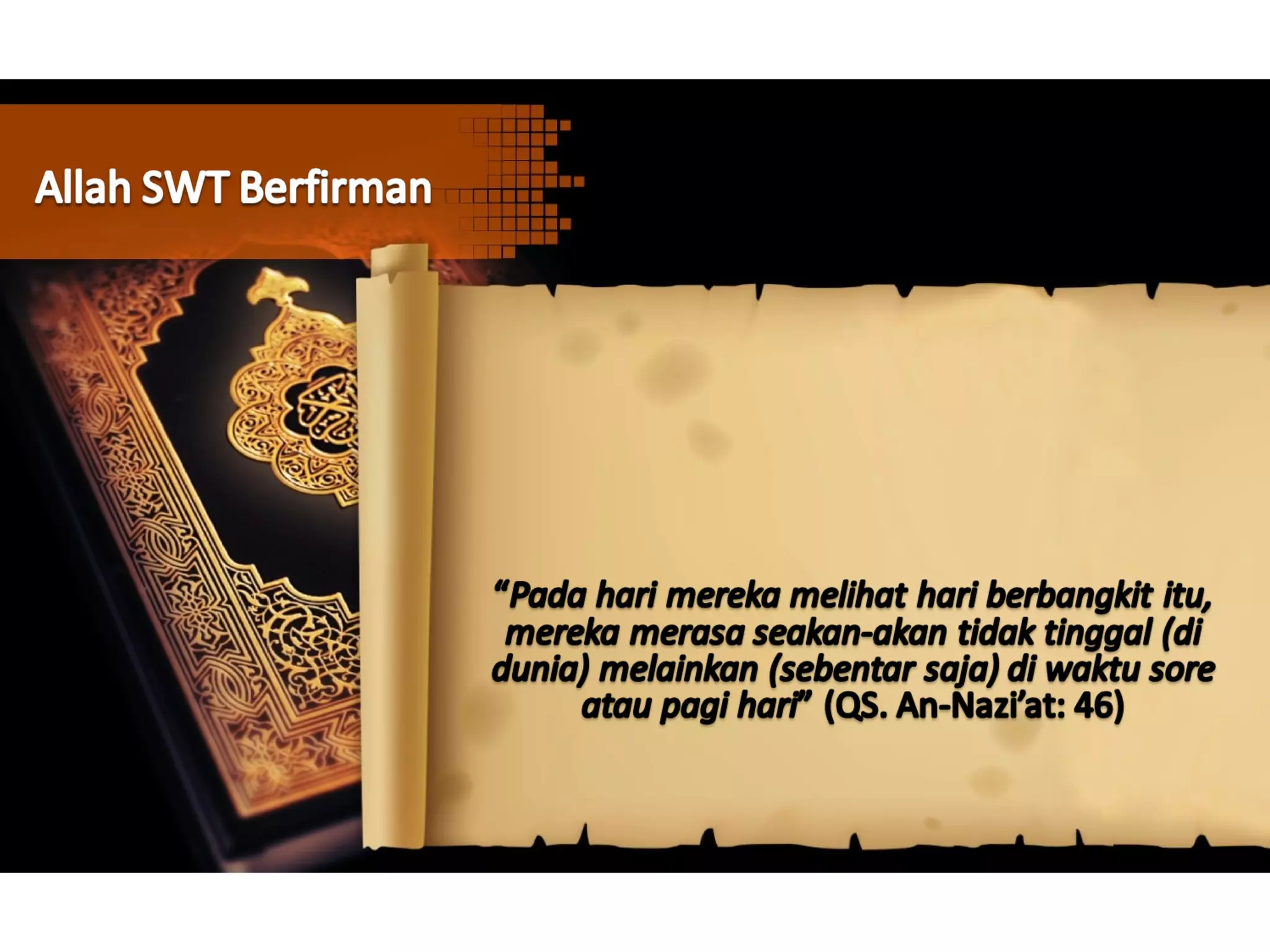 Taubat sebelum terlambat - teman hijrah - Ust. Rendra Visual | PPT