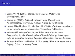 ajanta pppt.pdfMaterial Wisdom in Ajanta: Indigenous Science and the ...