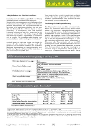 A Japanese Sake Brewery Making Decisions | PDF