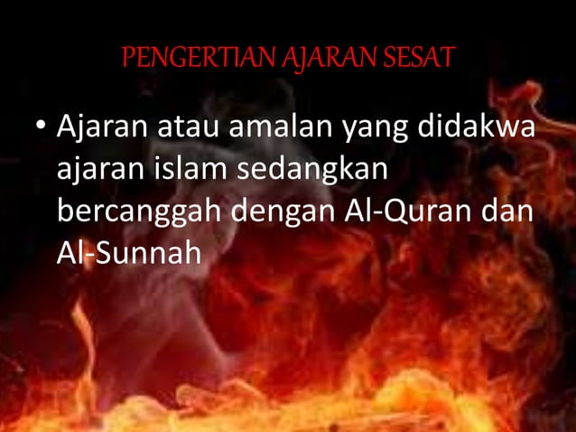 Ajaran sesat, Murtad, Syirik dan Khurafat | PPTX