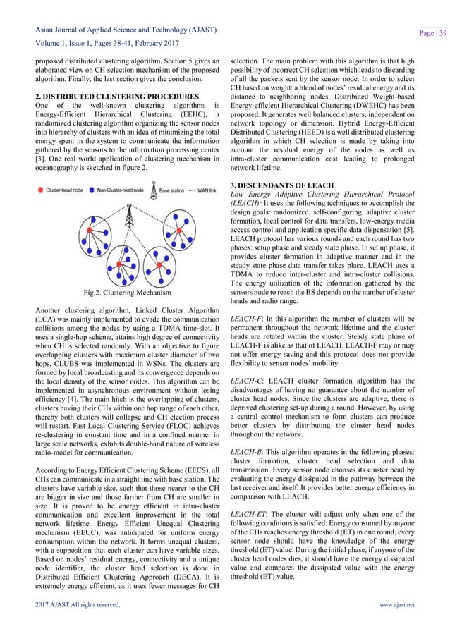 Enhanced Hybrid Clustering Scheme for Dense Wireless Sensor Networks | PDF | Internet of Things ...