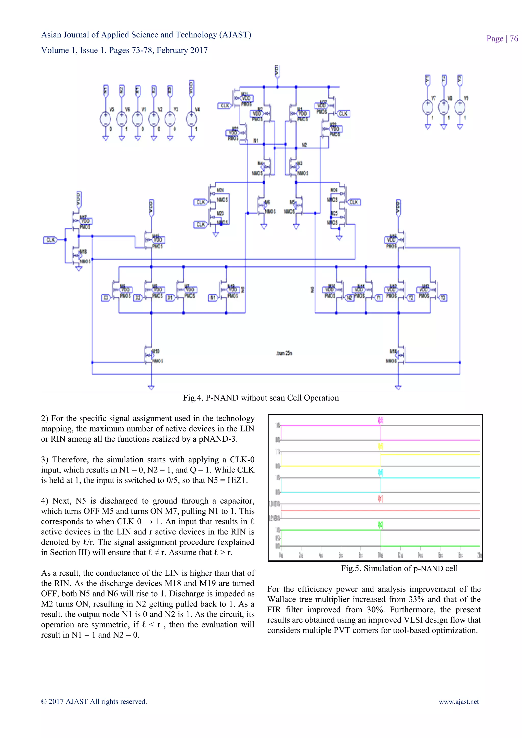 Low Power Threshold Logic Designing Approach for High Energy Efficient Flip-Flop | PDF