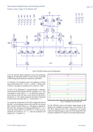 Low Power Threshold Logic Designing Approach for High Energy Efficient Flip-Flop | PDF