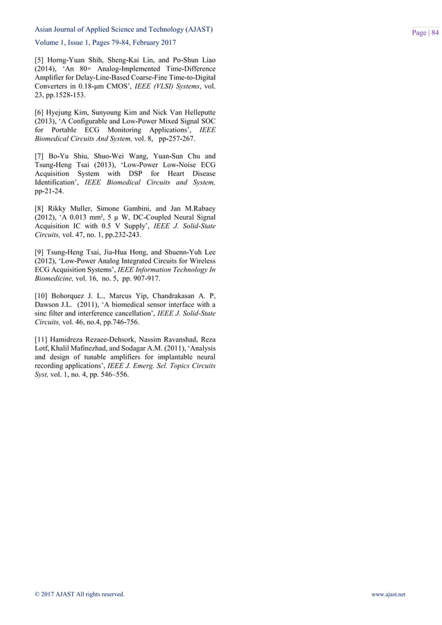 Design of Digital Circuits for ECG Data Acquisition System Using 90nm ...