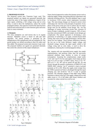Design of Multiplier using Low Power CMOS Technology | PDF