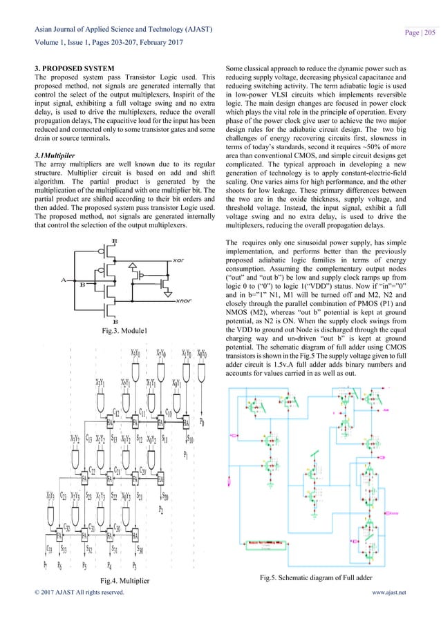 Design of Multiplier using Low Power CMOS Technology | PDF