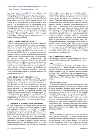 A Study on Next Generation Mobile Communication | PDF