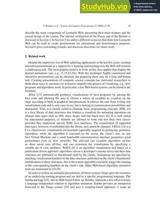 A Java-Based System For Building Animated Presentations Over The Web | PDF