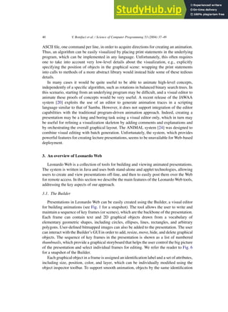 A Java-Based System For Building Animated Presentations Over The Web | PDF