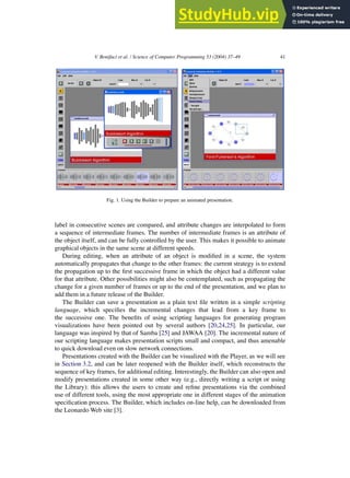 A Java-Based System For Building Animated Presentations Over The Web | PDF