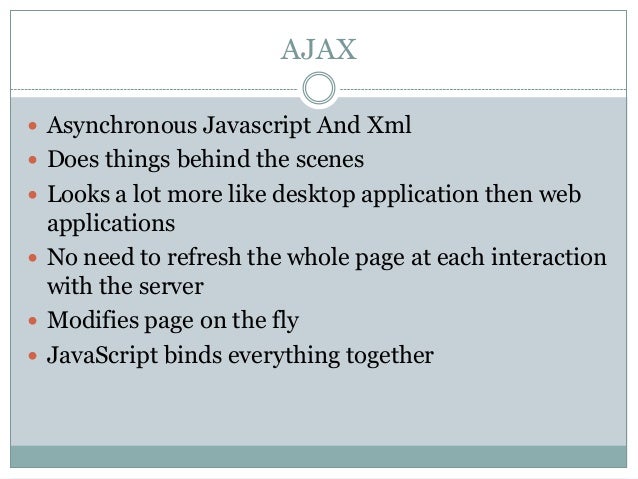 Ajax And Aspnet Ajax 