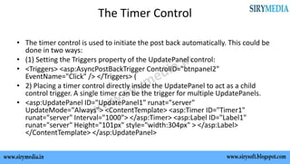 Ajax control asp.net