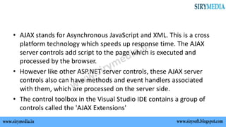Ajax control asp.net