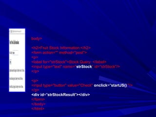 Ajax Lecture Notes | PPT