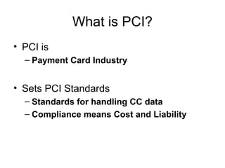 Ajax and PCI | PPT