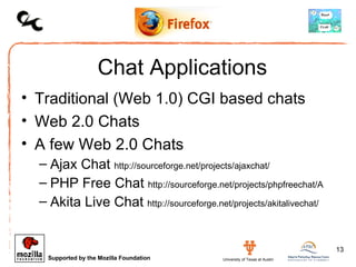 Ajax Live Regions: Chat as a Test Case | PPT | Web Development | Internet